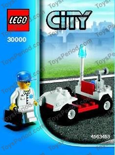 LEGO 30000 Doctor with Car Instructions and Parts List