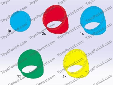 LEGO 5025 Duplo Tubes and Ball Set Parts List