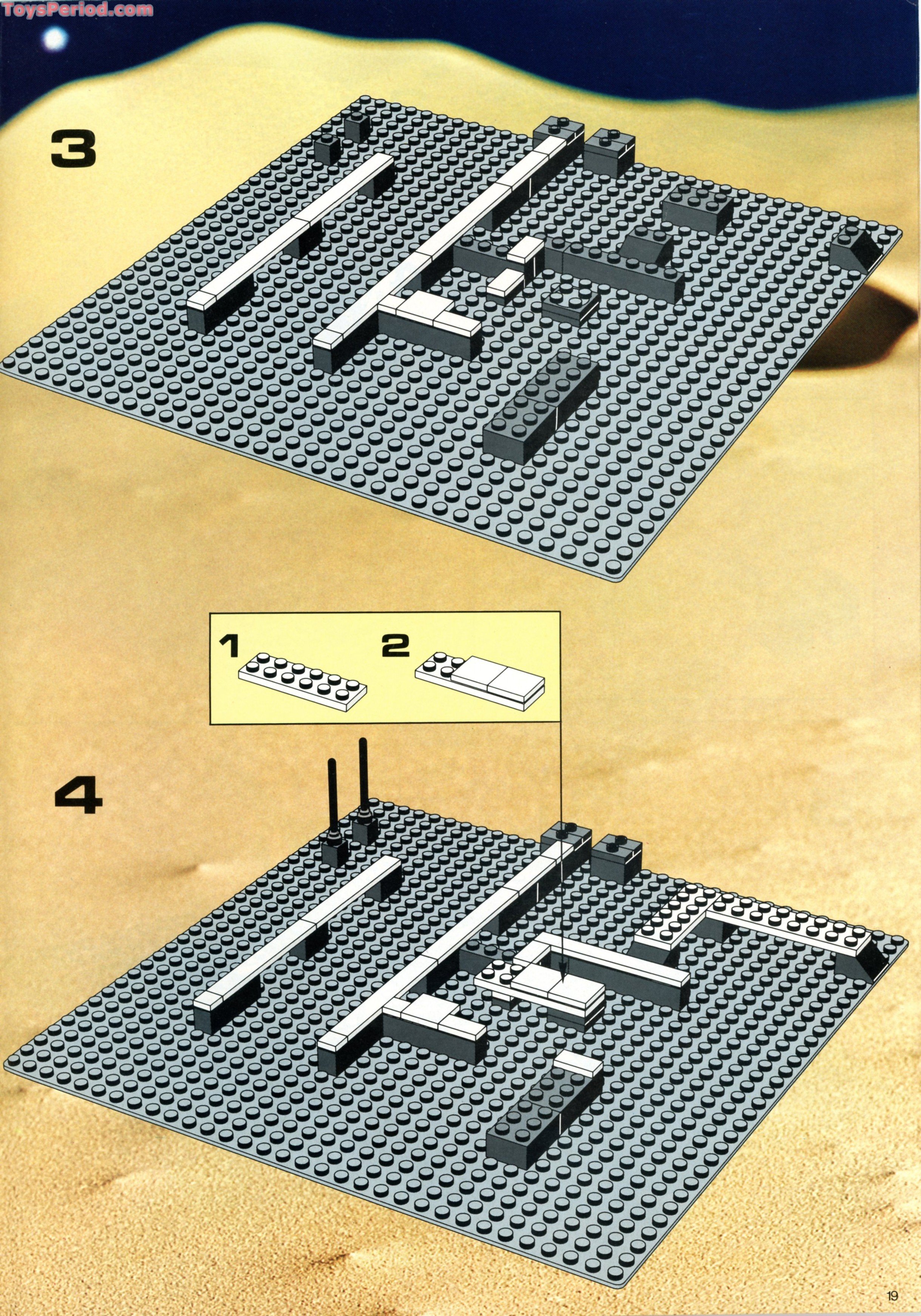 LEGO 6990 Monorail Transport System Instructions and Parts List