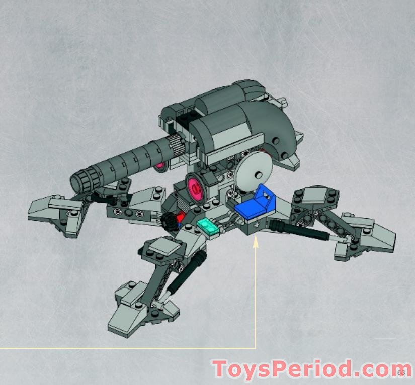 LEGO 7869 Battle for Geonosis Instructions and Parts List