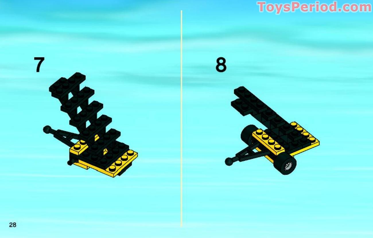 LEGO 3182 Airport Instructions and Parts List