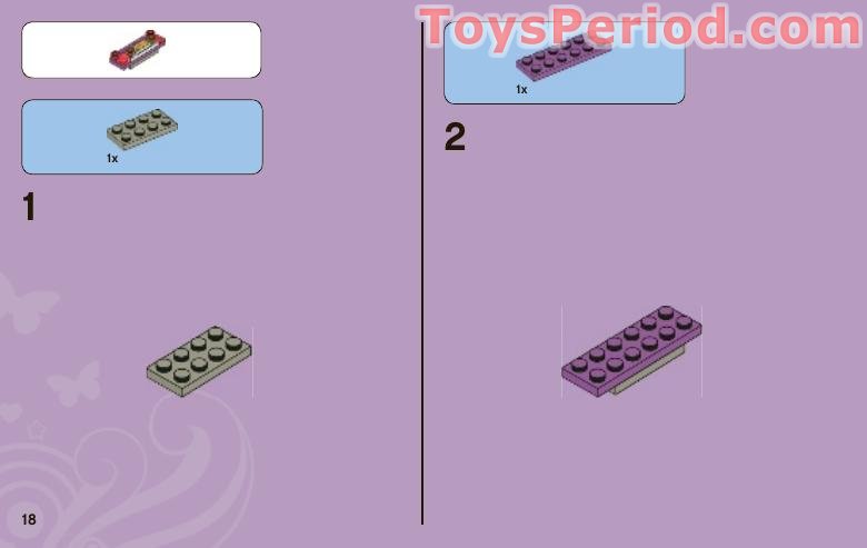 LEGO 3183 Stephanie's Cool Convertible Instructions and Parts List