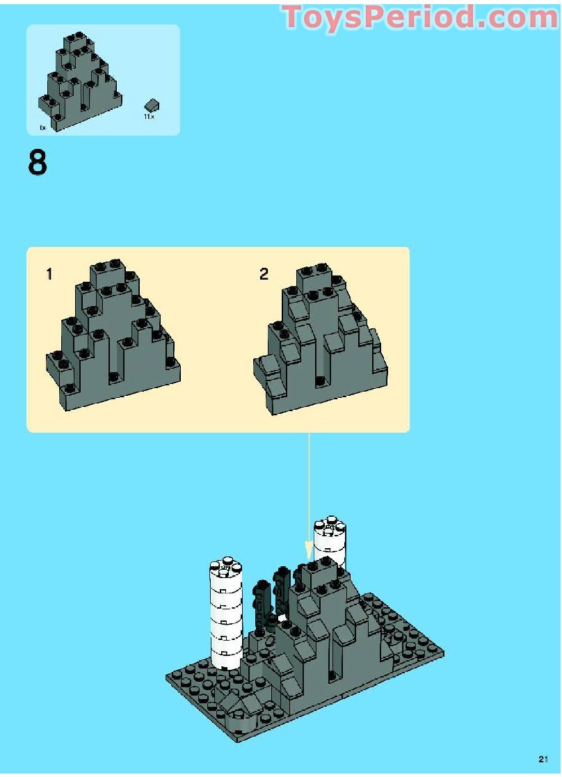 LEGO 10191 Star Justice Instructions and Parts List