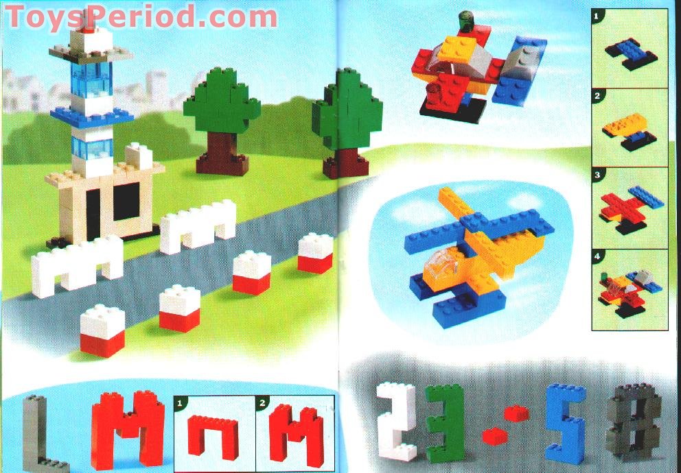 LEGO 4107 Build Your Dreams Instructions and Parts List