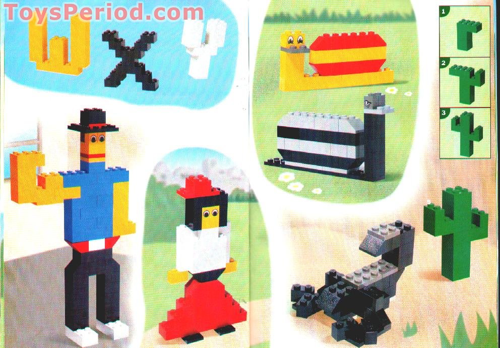 LEGO 4107 Build Your Dreams Instructions and Parts List
