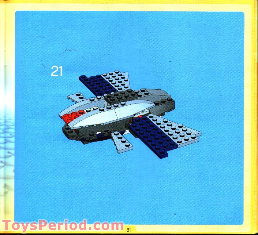 LEGO 4506 Deep Sea Predators Instructions and Parts List