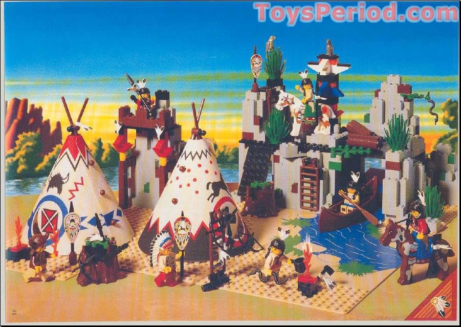 LEGO 6763 Rapid River Village Instructions and Parts List