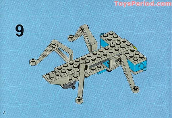 LEGO 6837 Cosmic Creeper Instructions and Parts List