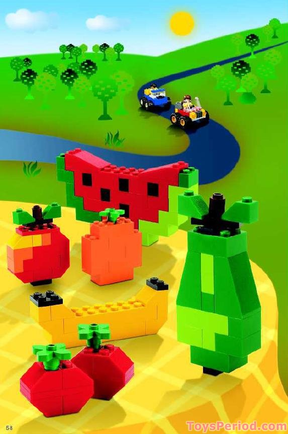 LEGO 6167 Deluxe Brick Box Instructions and Parts List