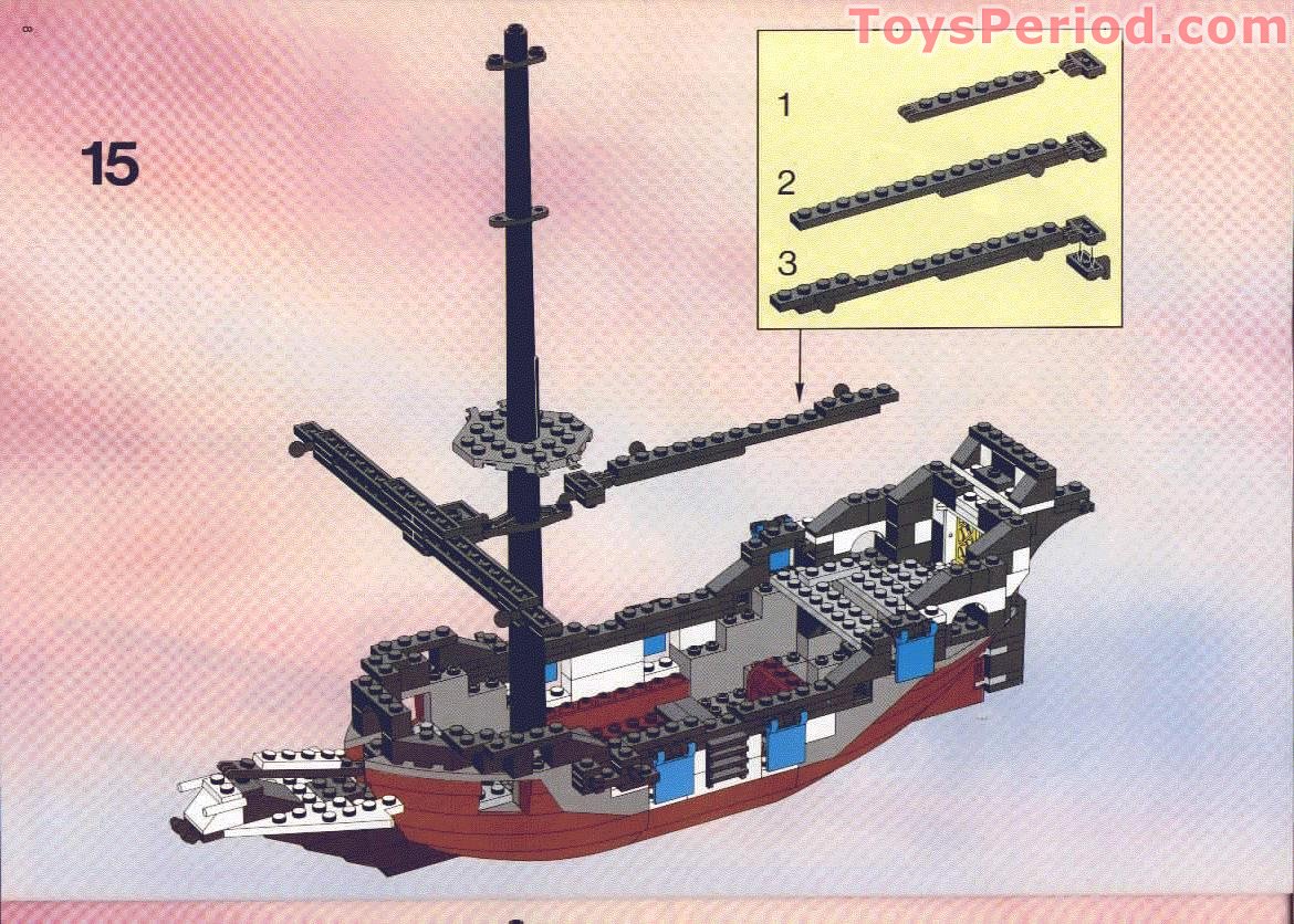 LEGO 6271-1 Imperial Flagship Instructions and Parts List