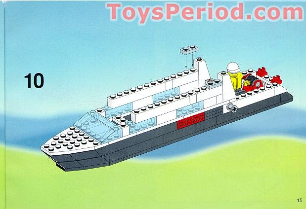 LEGO 6483 Coastal Patrol Instructions and Parts List