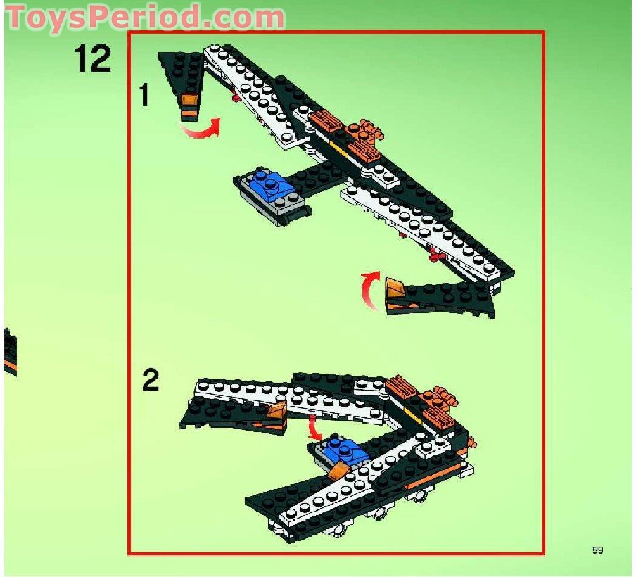 LEGO 7647 MX-41 Switch Fighter Instructions and Parts List