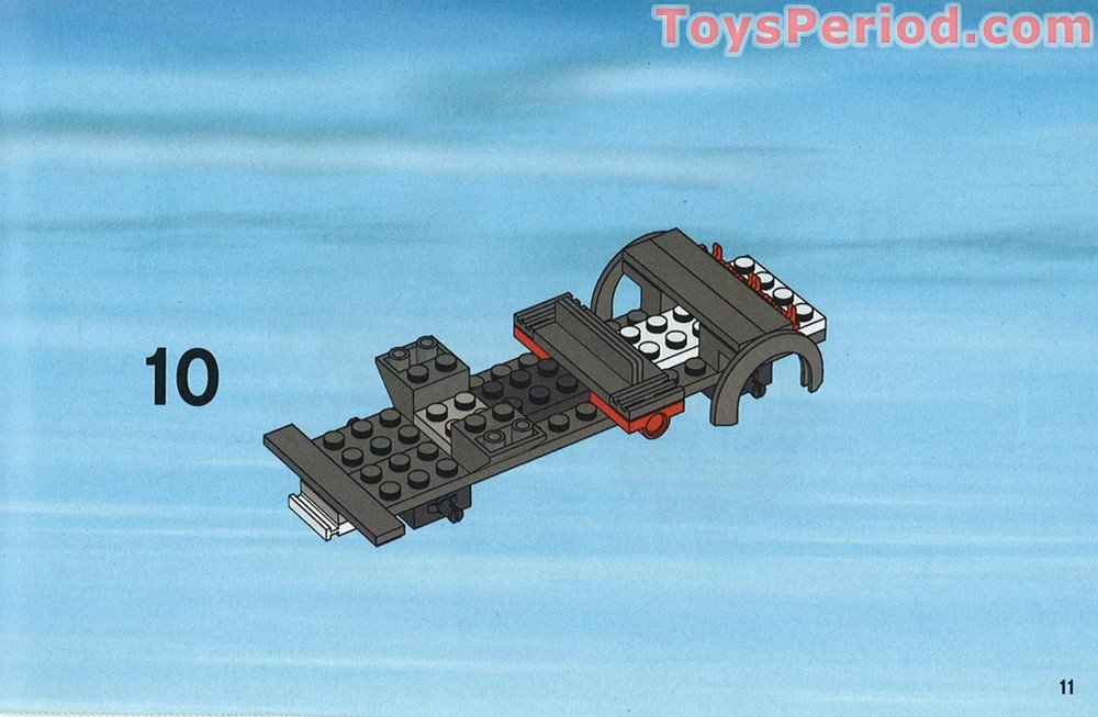 LEGO 7991 Recycle Truck Instructions and Parts List