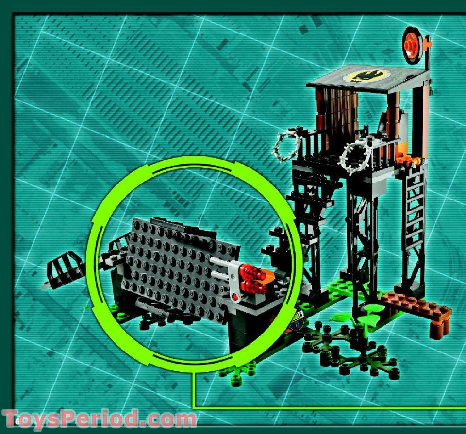 LEGO 8632 Mission 2: Swamp Raid Instructions and Parts List