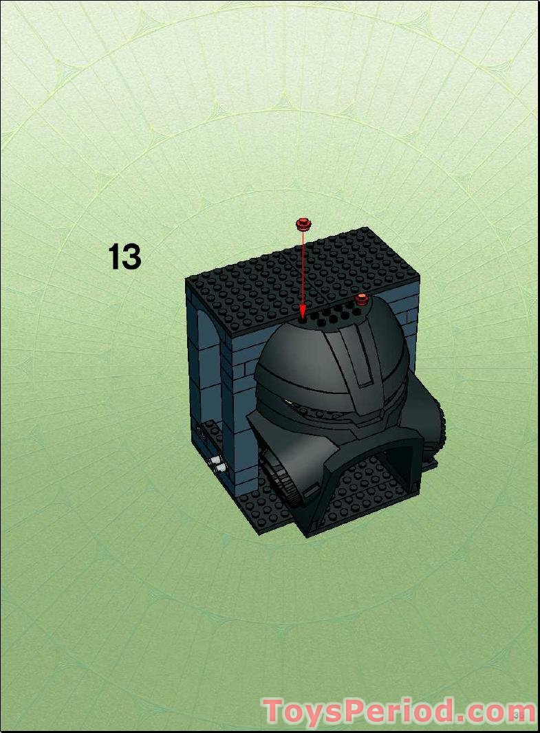 LEGO 8758 Tower of Toa Instructions and Parts List