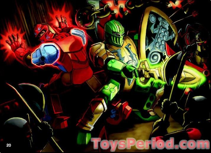 LEGO 8793 Sir Rascus Instructions and Parts List