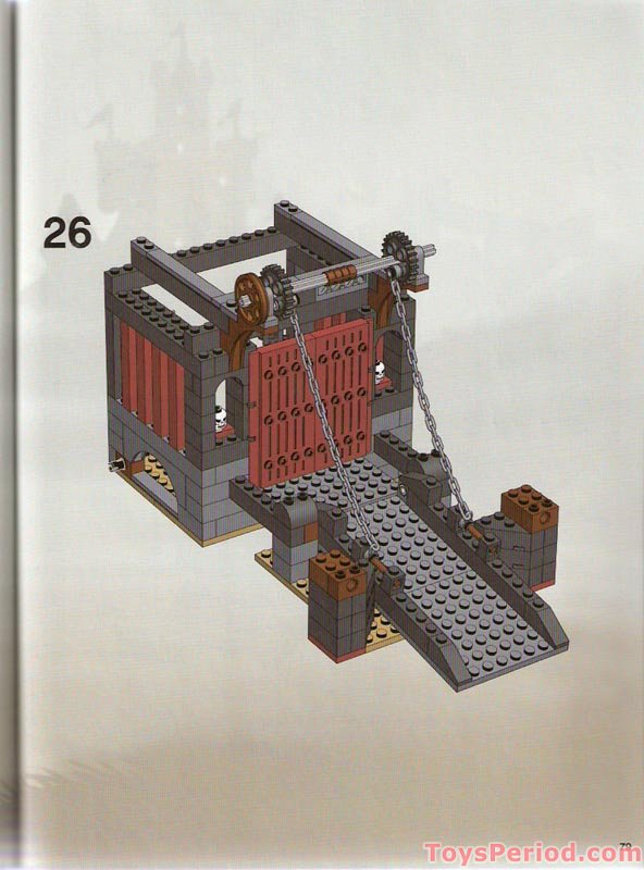 LEGO 8877 Vladek's Dark Fortress Instructions and Parts List