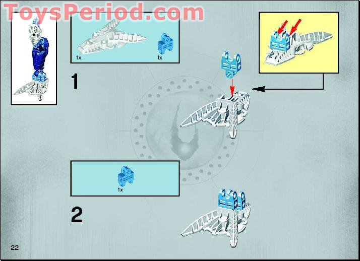 LEGO 8902 Vezok Instructions and Parts List