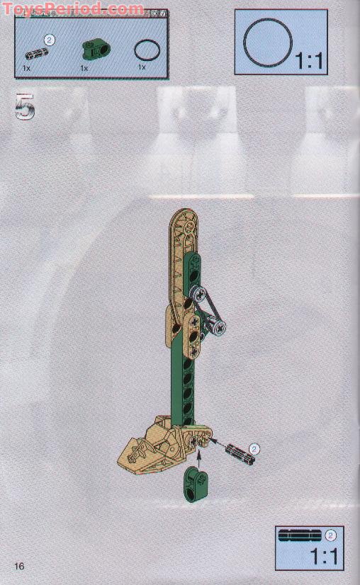 LEGO 8000 Pit Droid Instructions and Parts List