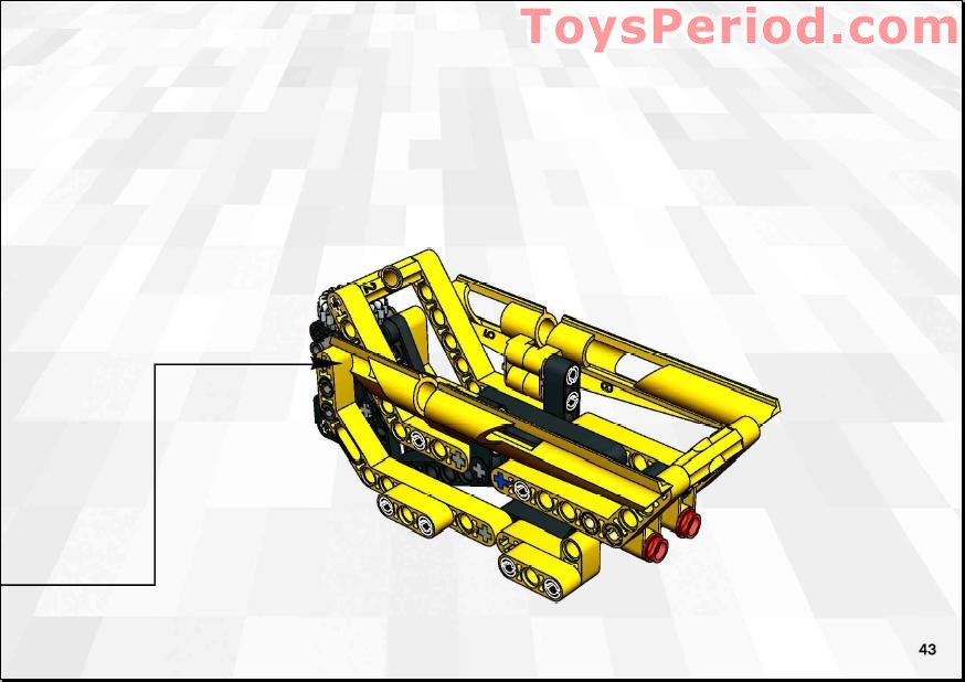 LEGO 8451 Dumper Instructions and Parts List