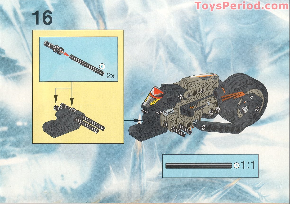 LEGO 8516 The Boss Instructions and Parts List