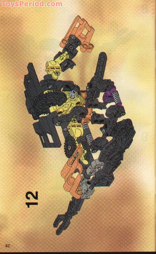 LEGO 8523 Blaster Slizer Instructions and Parts List