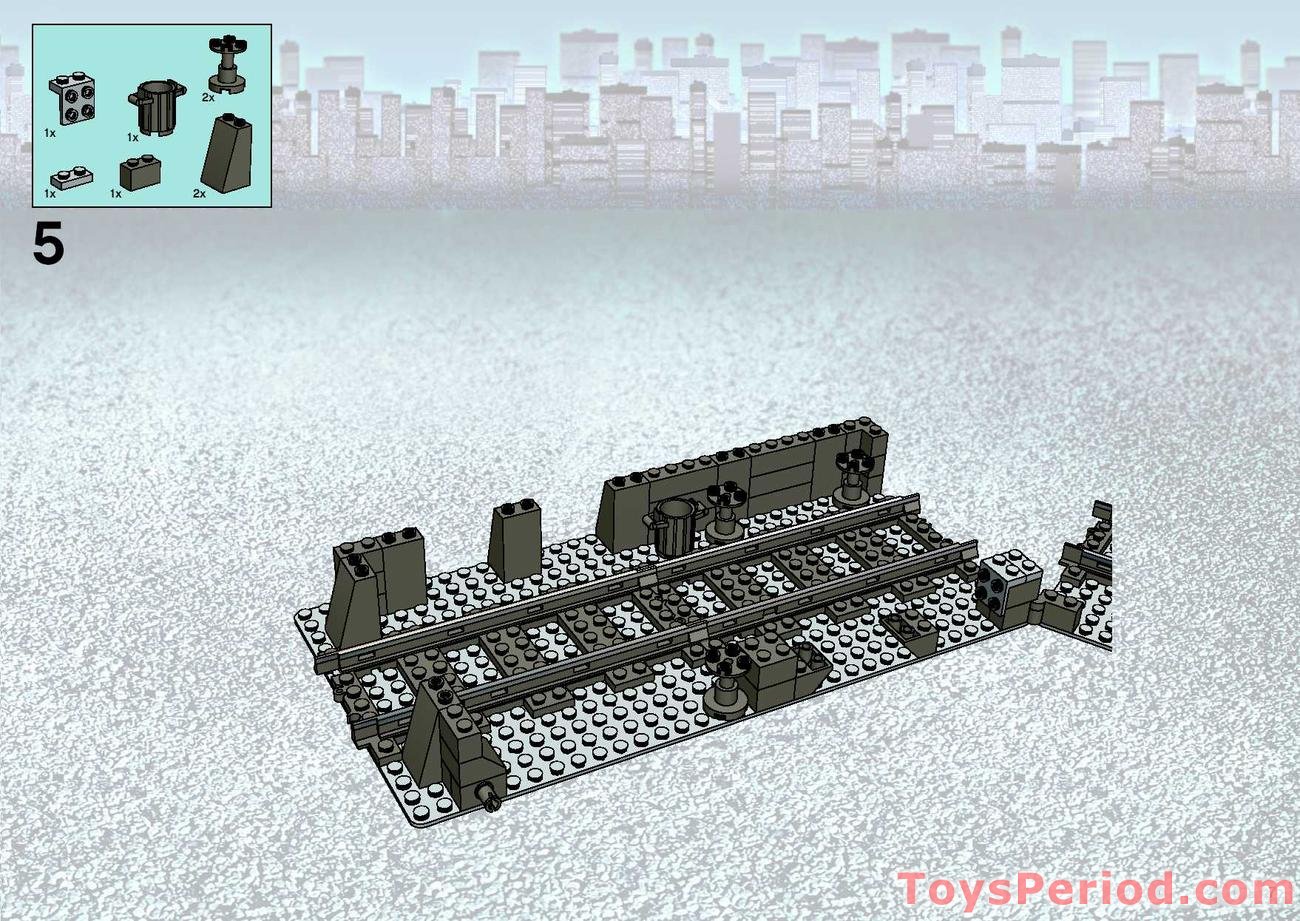 LEGO 10027 Train Engine Shed Instructions and Parts List