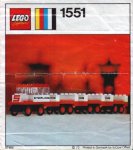 LEGO 1551-2 Sterling Luggage Carrier Instructions and Parts List