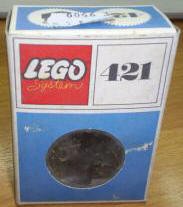 LEGO 421-1 1x2 Bricks Set Parts List