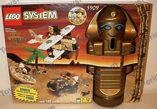 LEGO 5909 Treasure Raiders Set with Mummy Storage Container ...