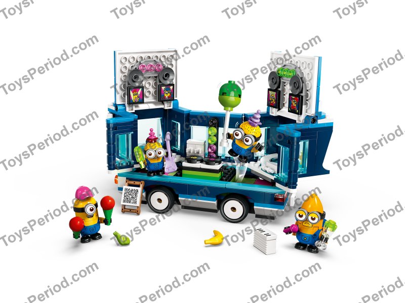 LEGO 75581 Minions' Music Party Bus Set Parts List