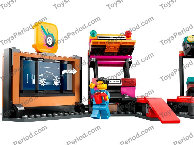 LEGO 60389 Custom Car Garage Set Parts List