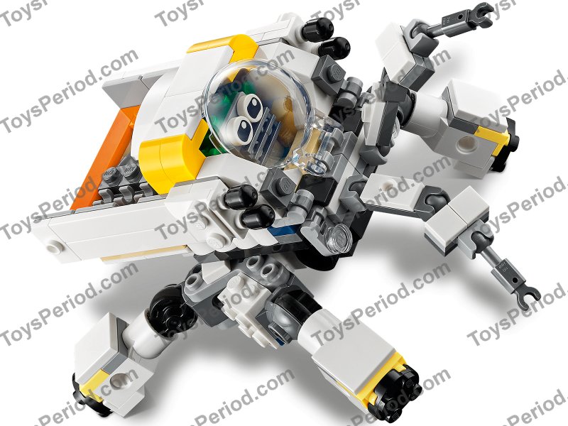 LEGO 31115 Space Mining Mech Set Parts List