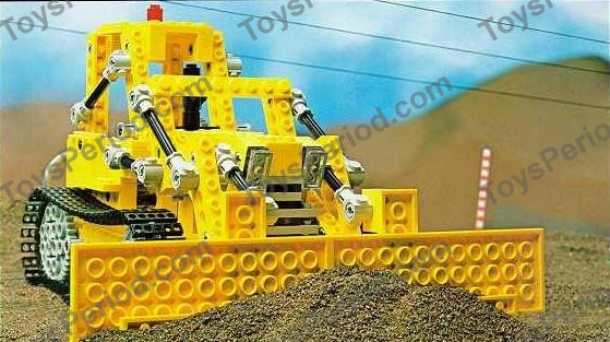 LEGO 951-1 Bulldozer Instructions and Parts List