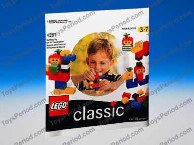 LEGO 4281 Classic Trial Size Instructions and Parts List