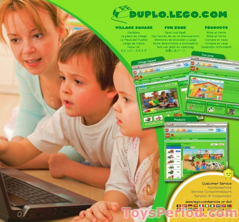 LEGO 5695 Doctor's Clinic Instructions and Parts List