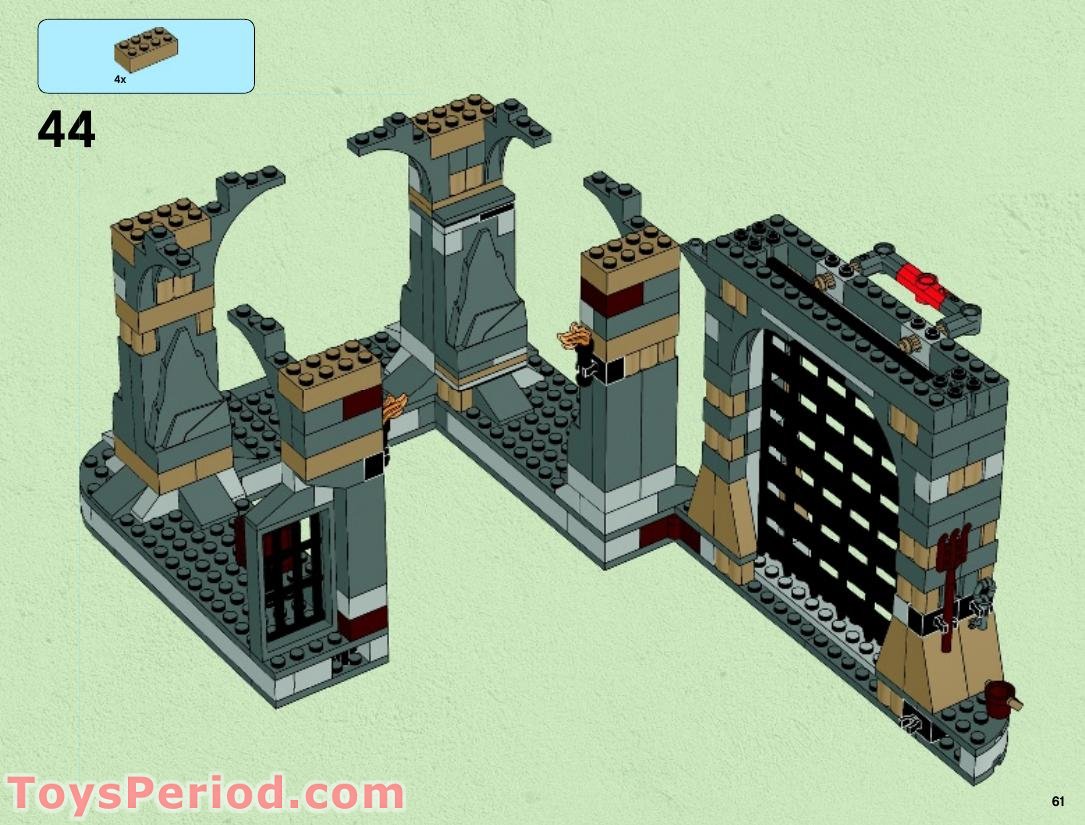 LEGO 75005 Rancor Pit Instructions and Parts List