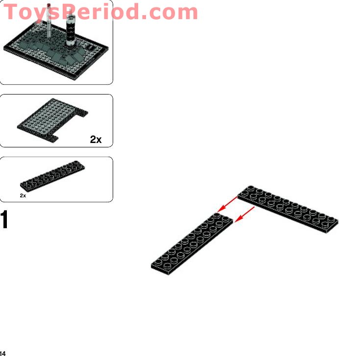 LEGO 21101 Hayabusa Instructions and Parts List