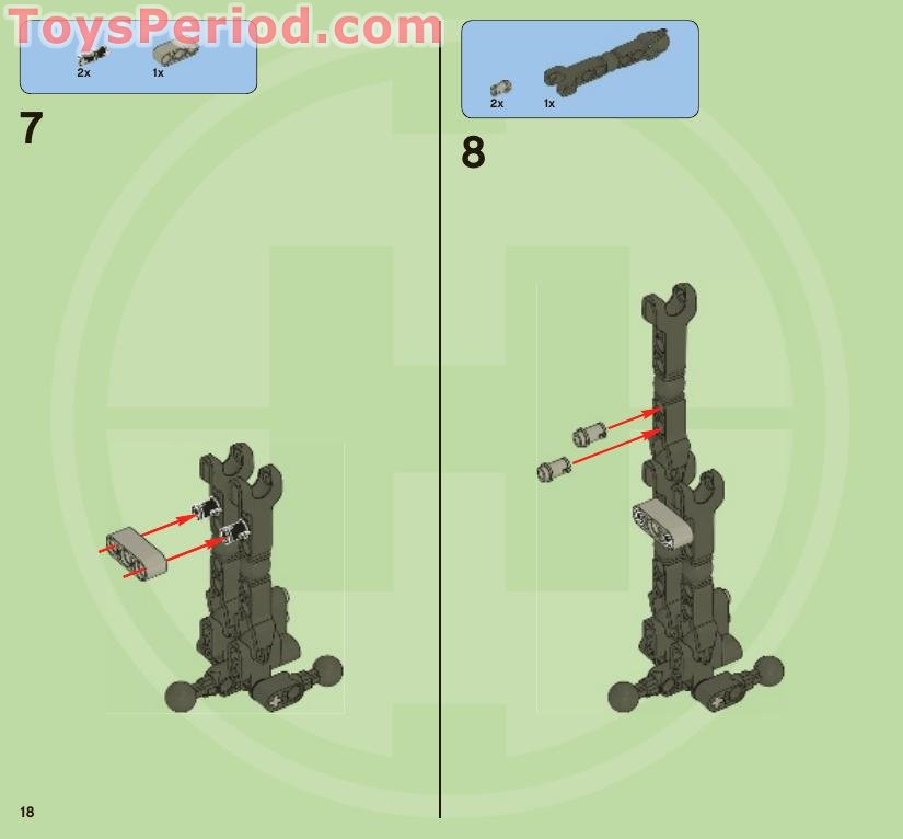 LEGO 2282 Rocka XL Instructions and Parts List