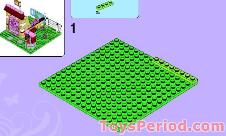 LEGO 3189 Heartlake Stables Instructions and Parts List