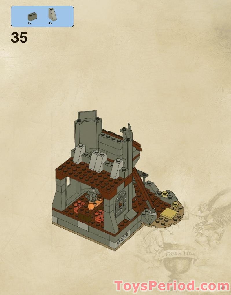 LEGO 4194 Whitecap Bay Instructions and Parts List