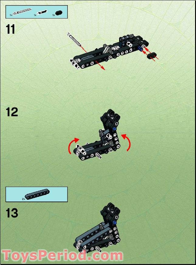 LEGO 10203 Voporak Instructions and Parts List