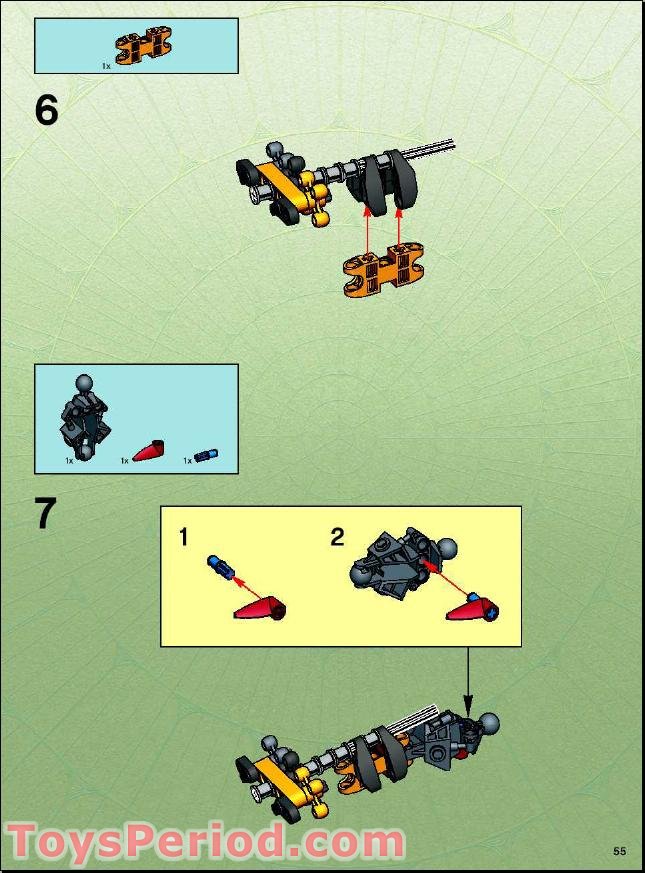 LEGO 10203 Voporak Instructions and Parts List
