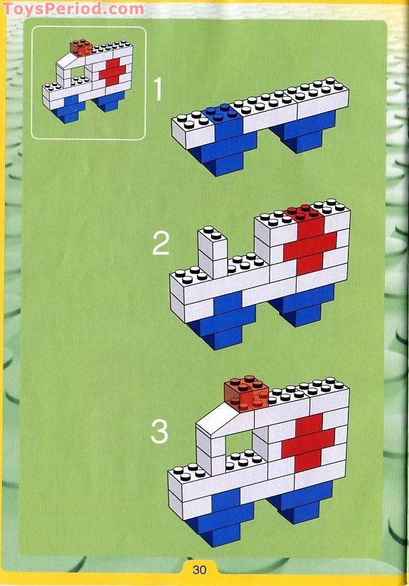 LEGO 4497 Pretend and Create Instructions and Parts List