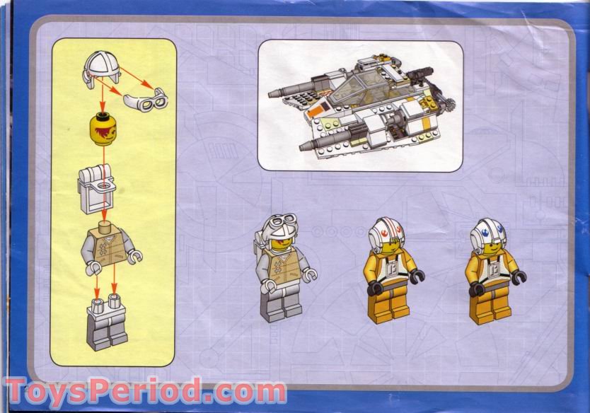 LEGO 4500-2 Rebel Snowspeeder (Redesign), Original Trilogy Edition Box ...