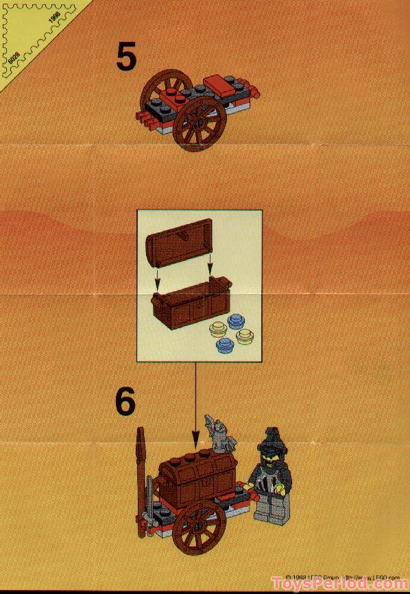 LEGO 6029 Treasure Guard Set Parts Inventory and Instructions - LEGO ...