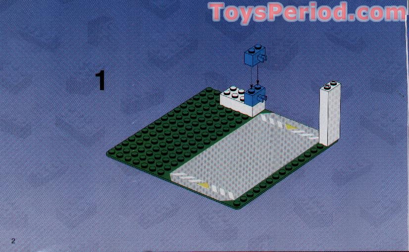 LEGO 6435 Coast Guard Hq Instructions and Parts List