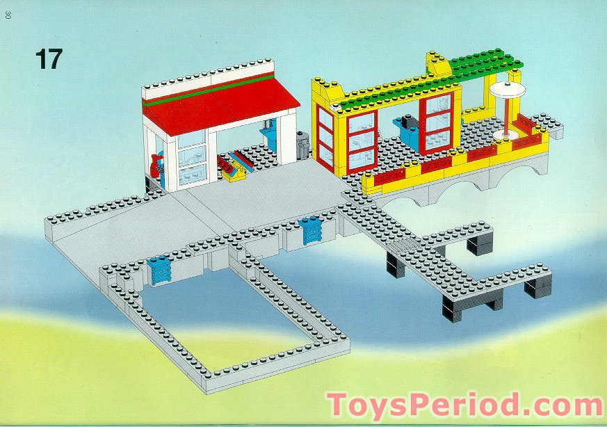 LEGO 6543 Sail 'n' Fly Marina Instructions and Parts List