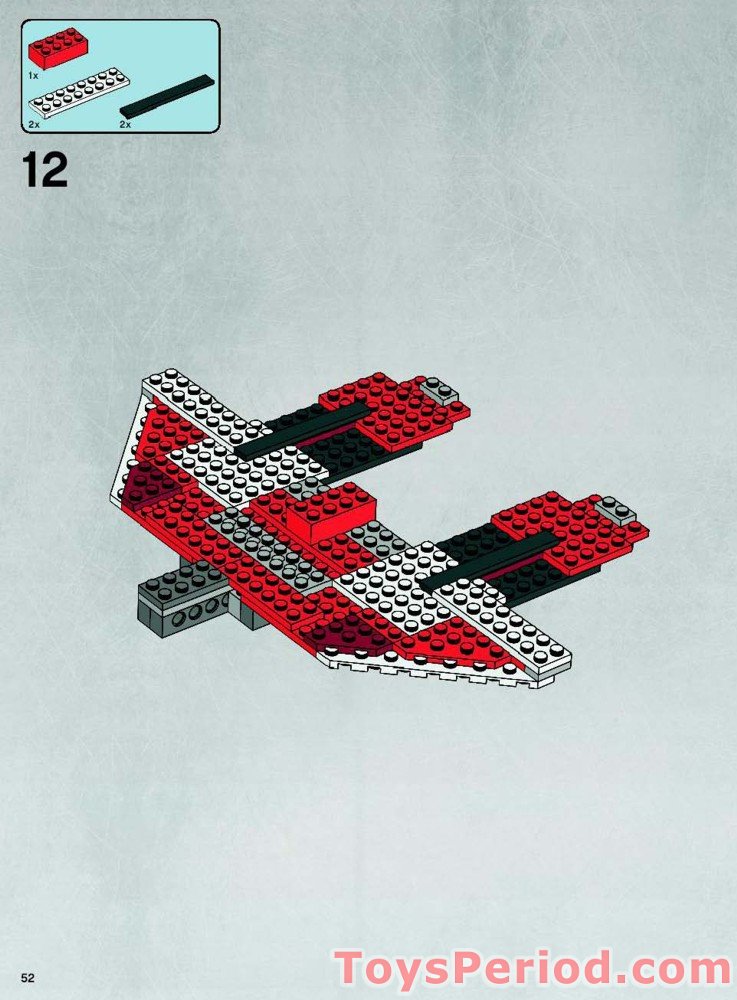 LEGO 7665 Republic Cruiser (Limited Edition - with R2-R7) Instructions ...