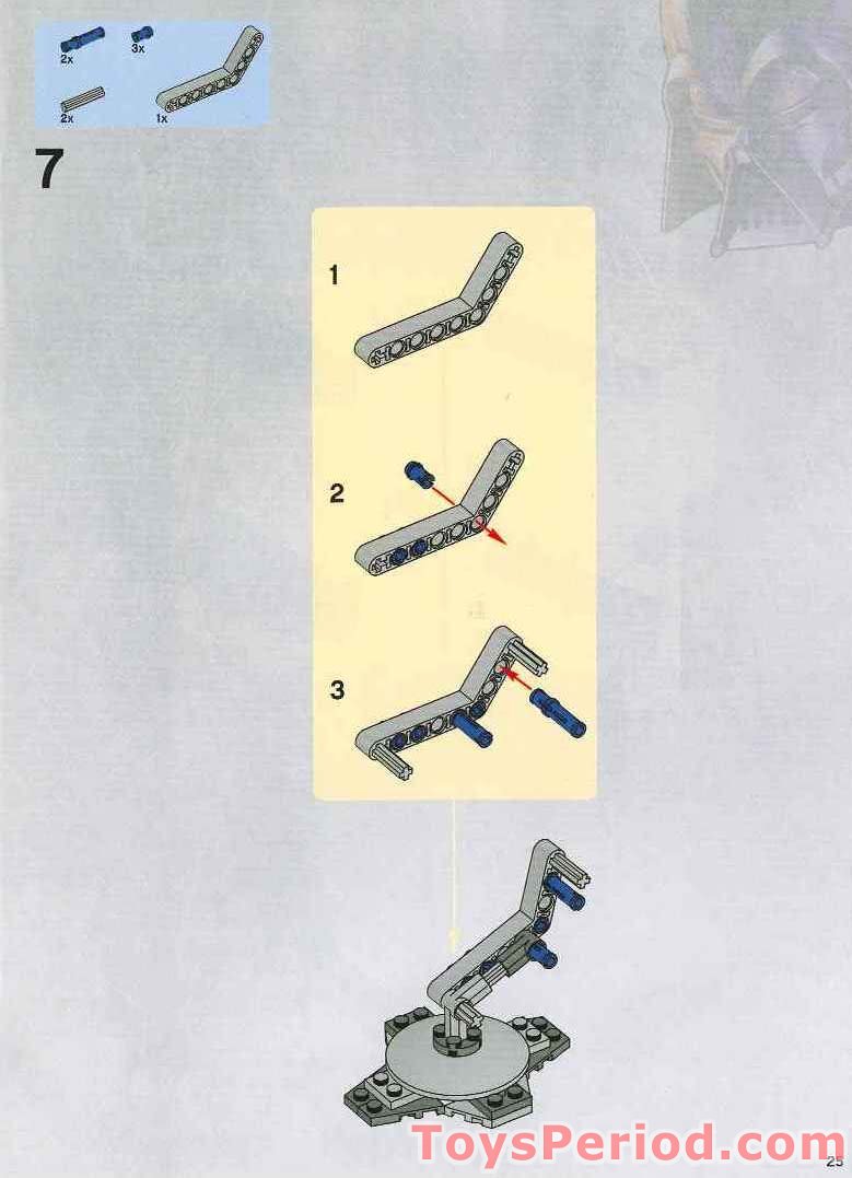 LEGO 7671 AT-AP Walker Instructions and Parts List